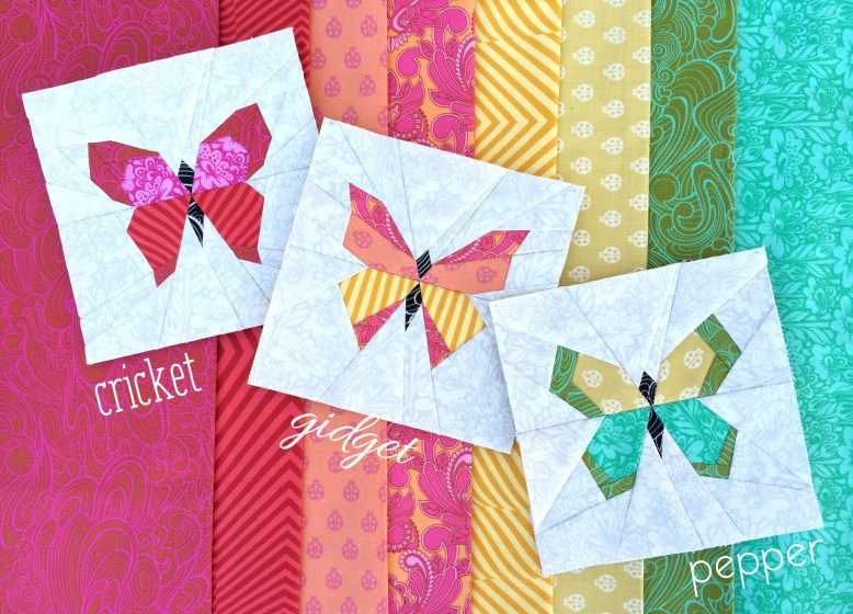 butterfly charm blocks – lillyella