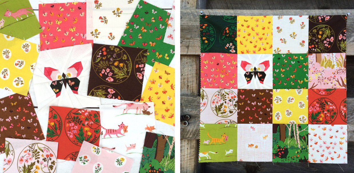 Butterfly Charm Block Paper Piecing Patterns – lillyella