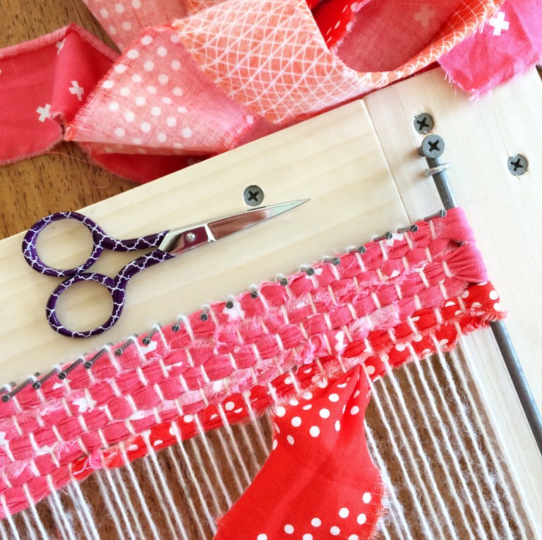 Rip Strip Weaving: Using your Loom – lillyella