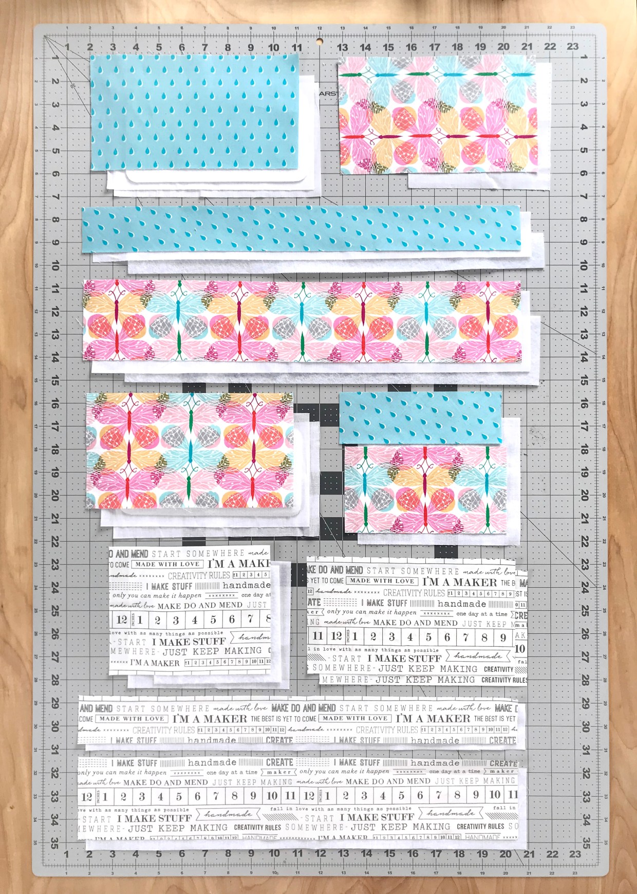 Mini Maker Case SAL Kickoff – Cutting & Prep – lillyella